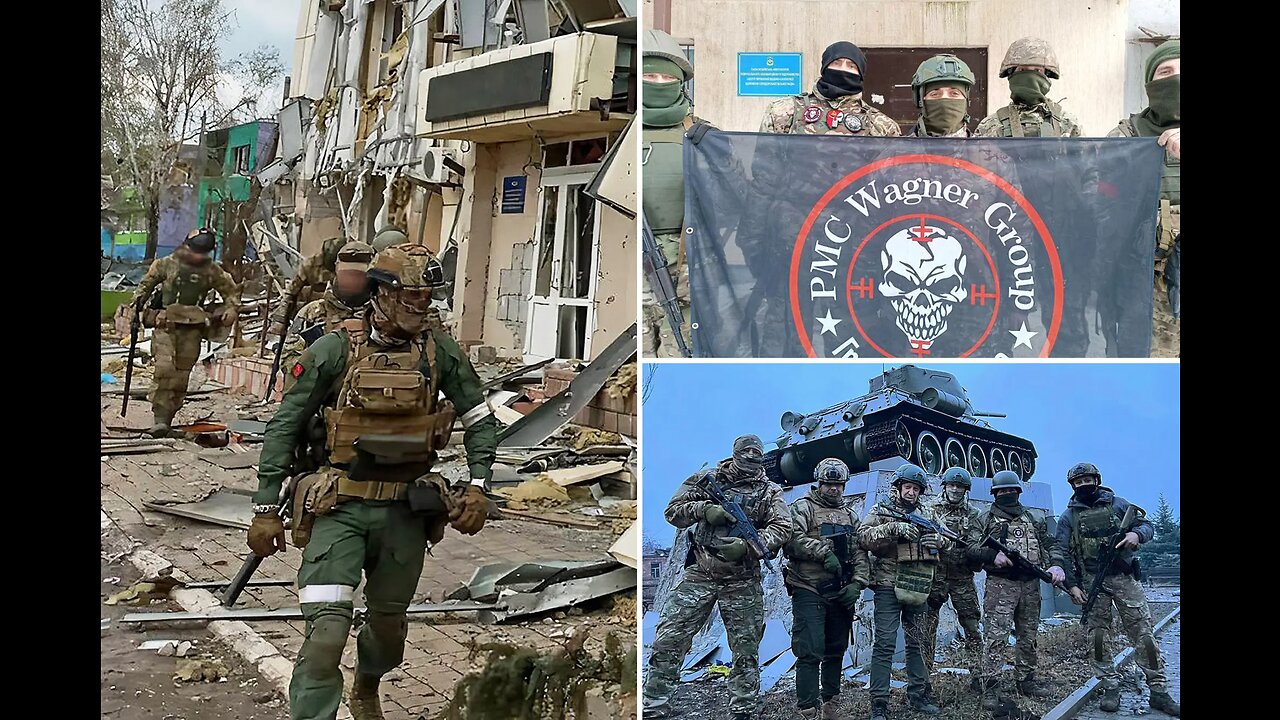 Mercenaries from Wagner's Private Military Group take over a Main ...