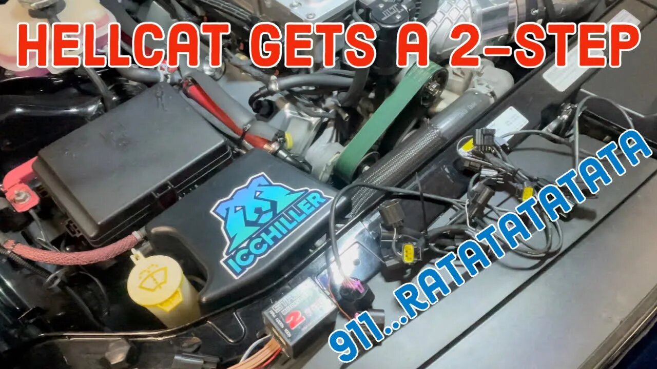 2-step on my #hellcat from Stage 6 Motorsports