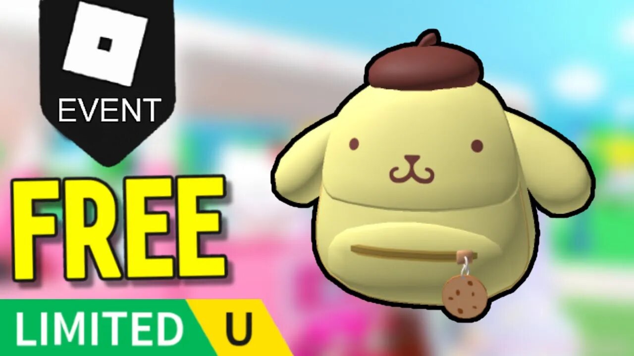 How To Get Pompompurin Backpack in My Hello Kitty Cafe (ROBLOX FREE ...