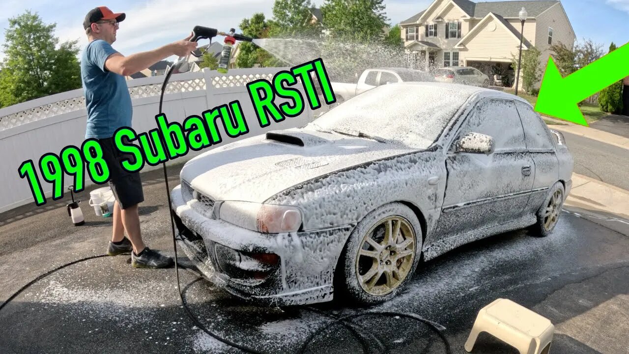 Detailing a SWAPPED 1998 Subaru Impreza RSTI