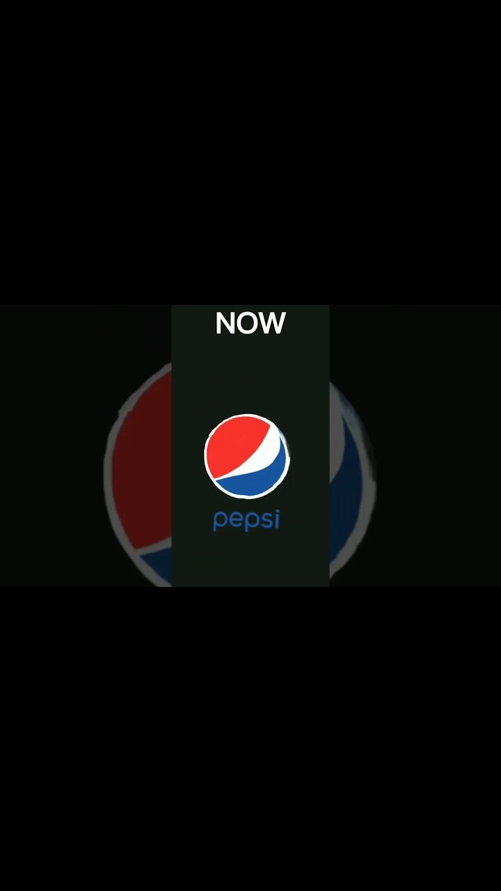 Pepsi — First Logo vs New Logo #pepsi #logo #logoevolution