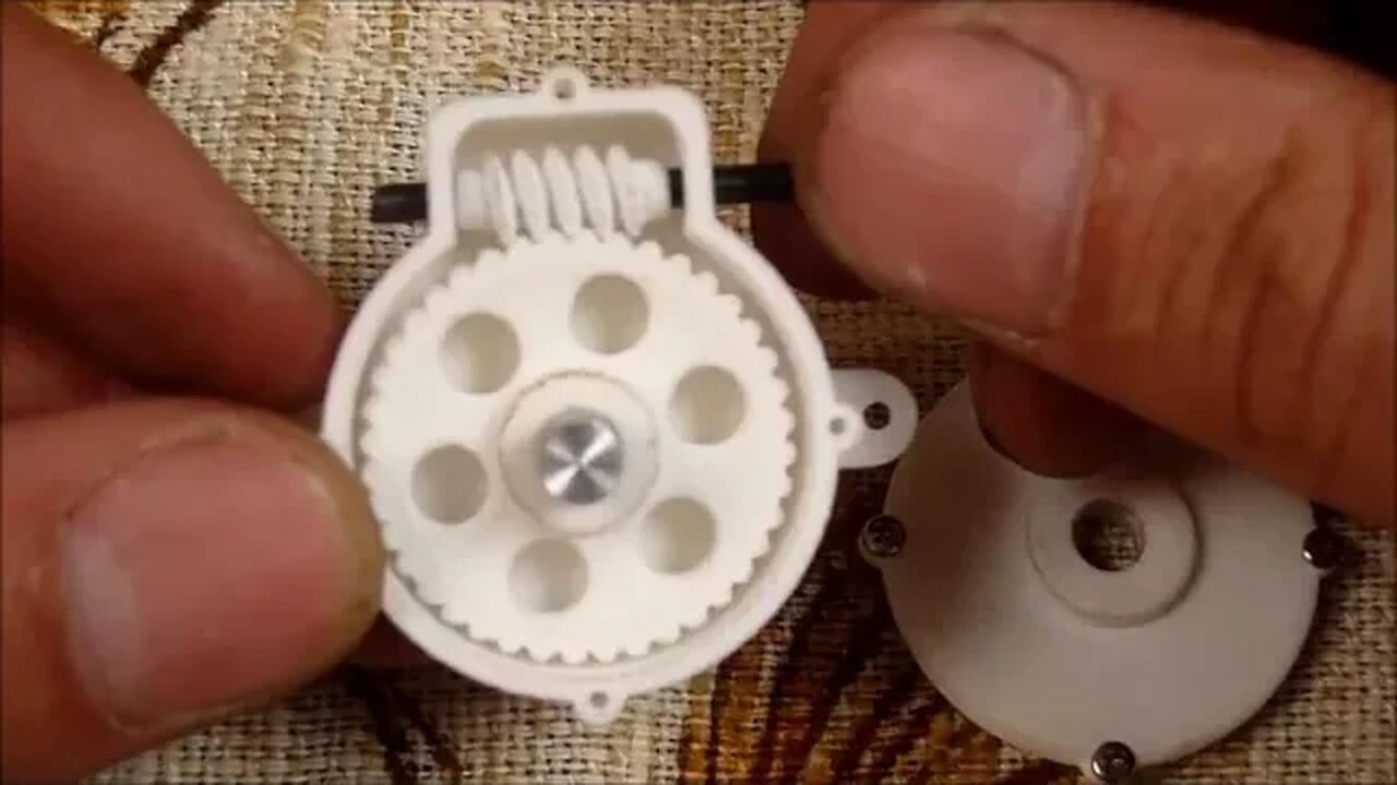 3d Printed Worm Gearbox