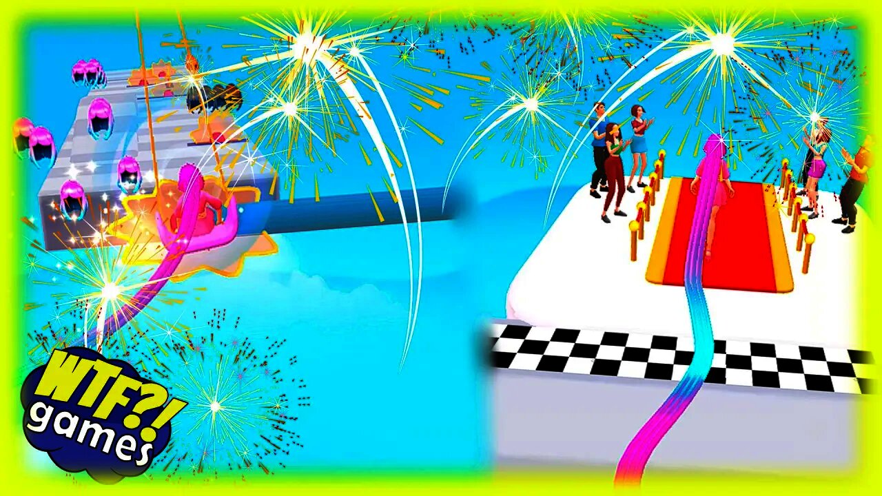 Hair Challenge Game play 🌈💇🏻💈 Part 6 lvl 8-10 - || - All Levels ...