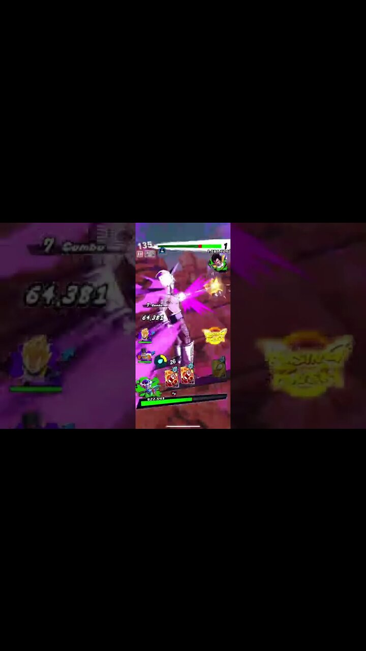 Dragon Ball Legends - Death Beam Gameplay (Hero 1st Form Frieza Special ...