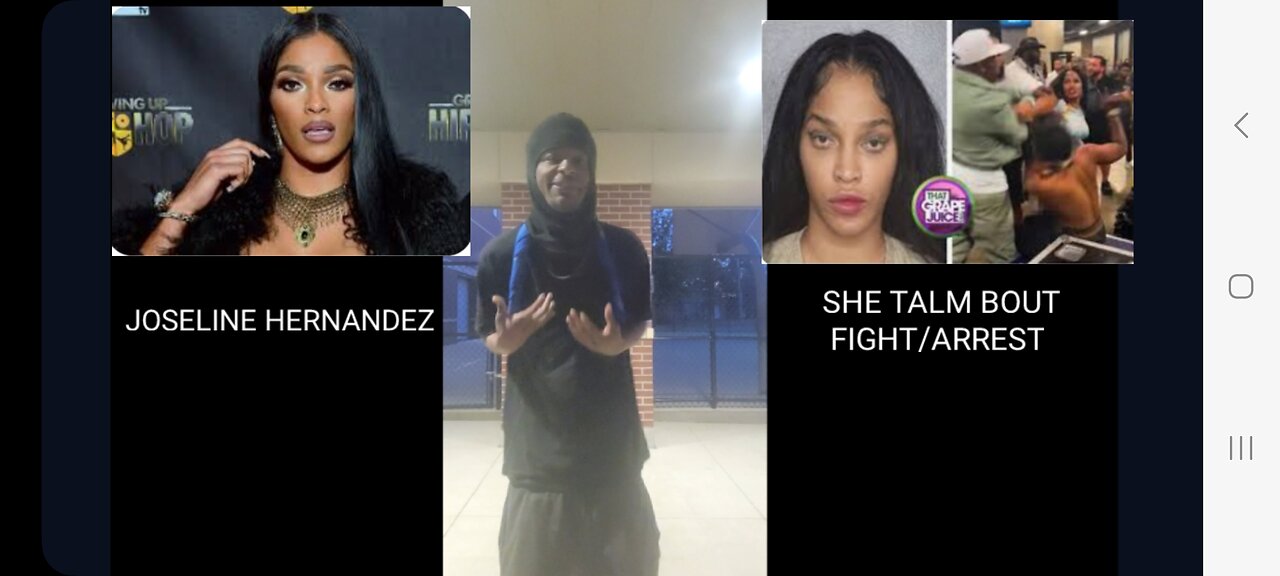 JOSELINE HERNANDEZ LOVE AN HIPHOP SPEAKS OUT OVA FIGHT AN ARRESTED ON ...