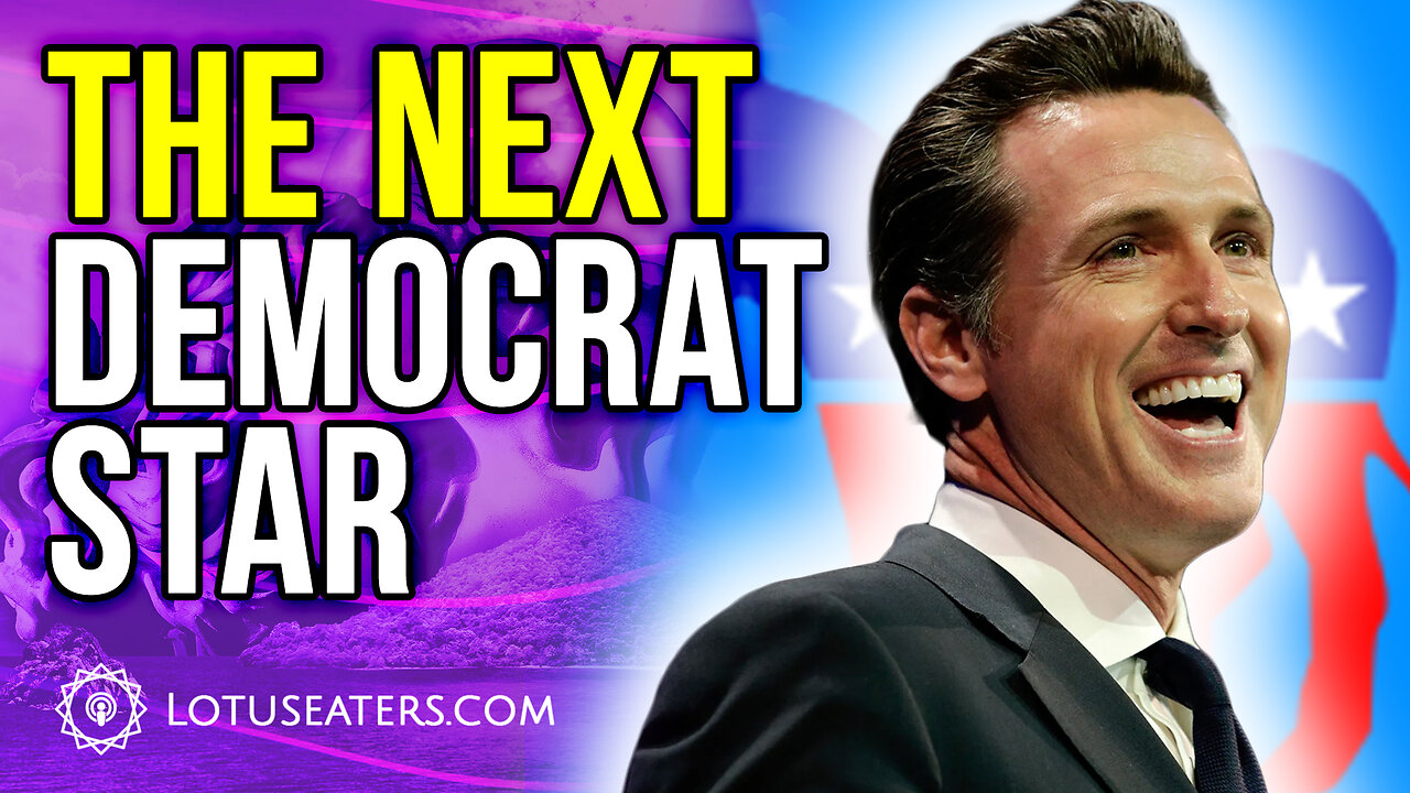 Gavin Newsom Is Actually Patrick Bateman