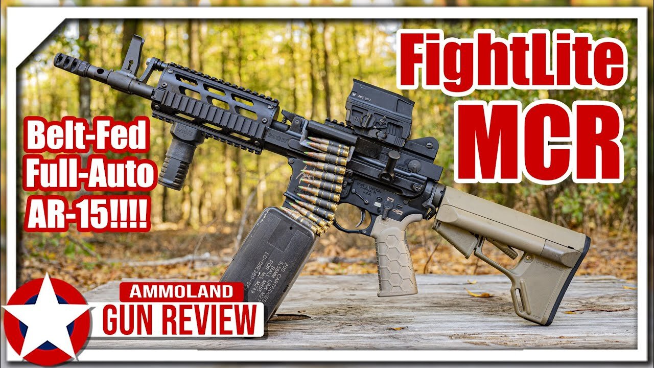 FightLite MCR Review - the Blue-Collar Belt-Fed AR-15