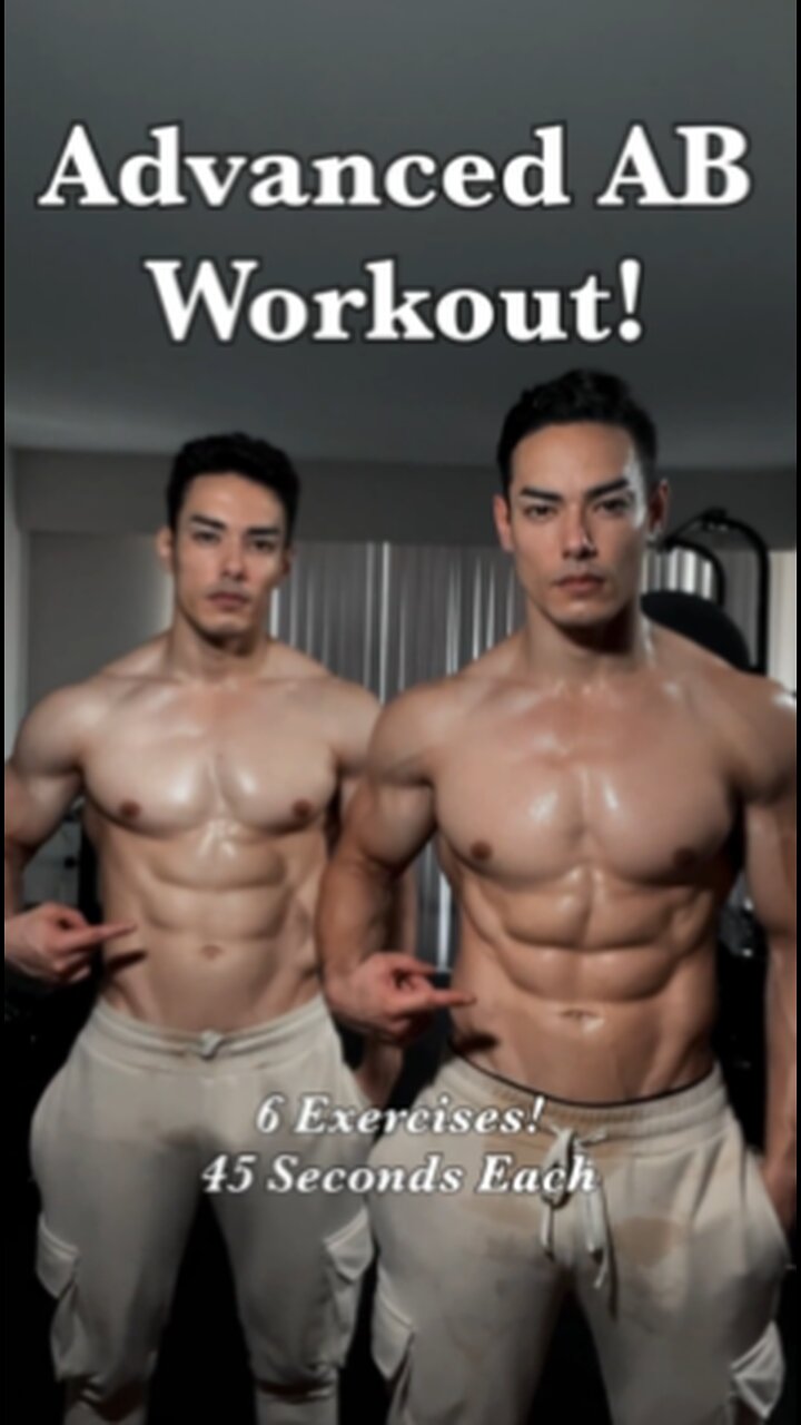 Advanced Ab Workout (6 Exercises)!