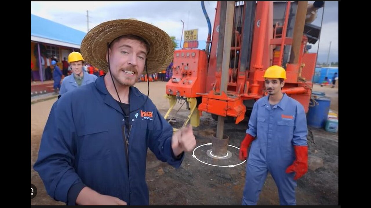 MRs BEAST NA ÁFRICA , CONTRUIU 100 POÇOS AJUDOU ESCOLAS E AINDA FEZ UMA ...