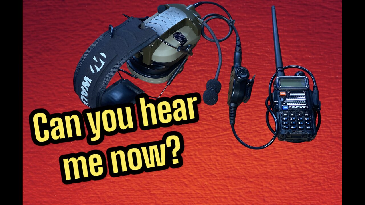 Budget Tactical Comms!