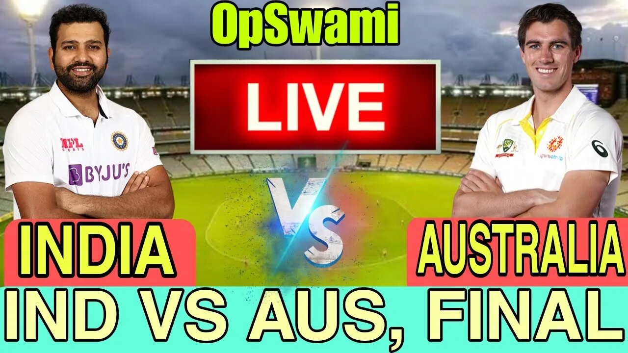 🔴LIVE CRICKET MATCH TODAY | CRICKET LIVE | WTC Final | IND vs AUS LIVE ...