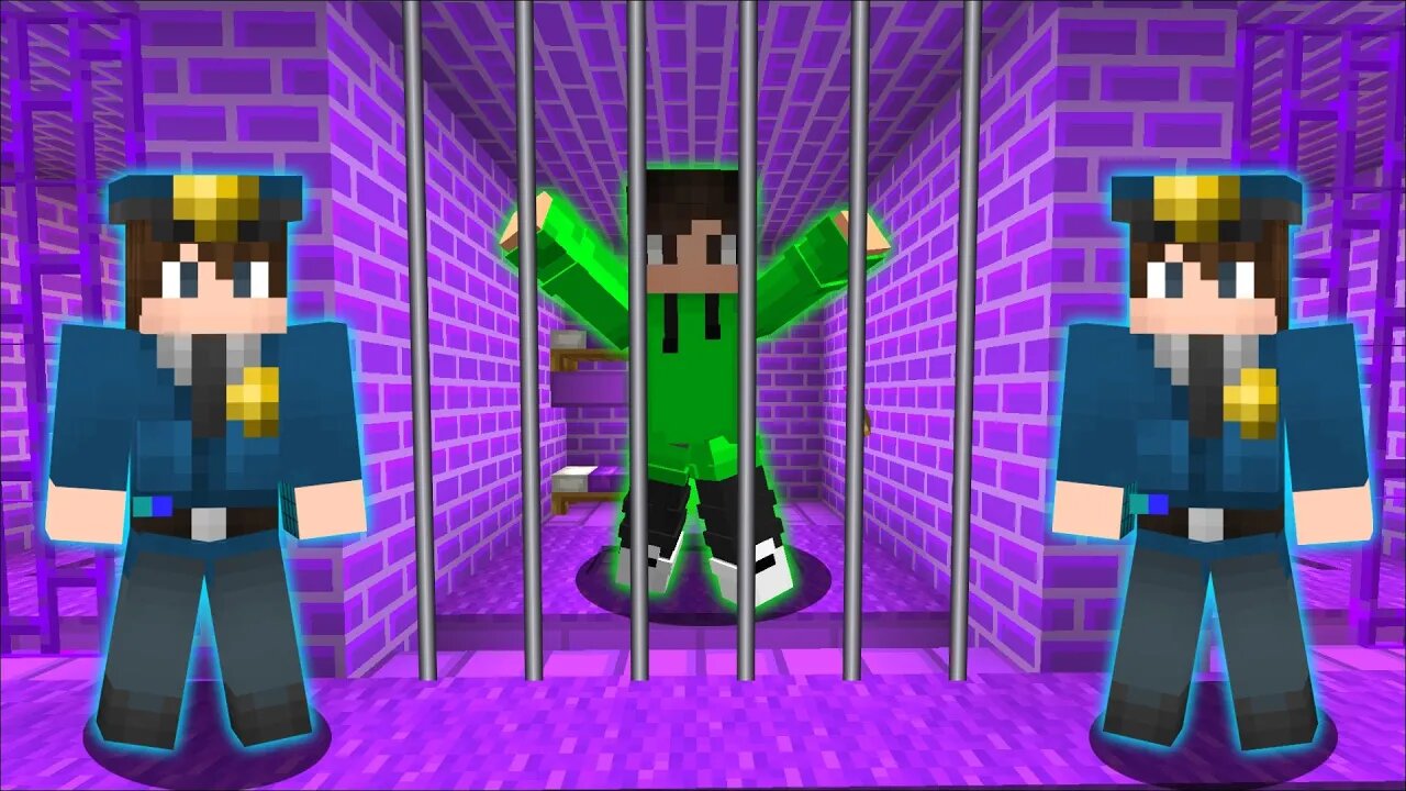 FAMILY ESCAPE NEW PURPLE MAXIMUM SECURITY PRISON IN Minecraft! (Prison ...
