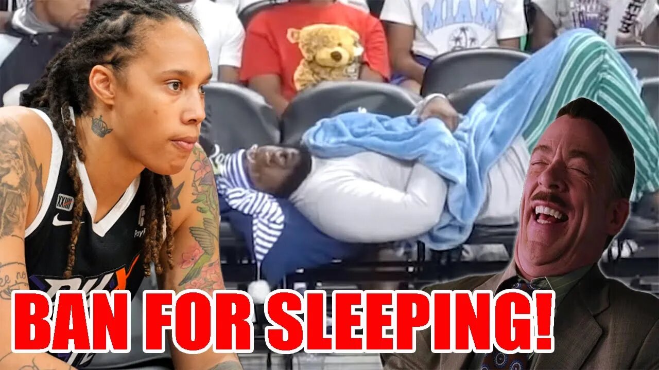 WNBA and NBA BANS YouTuber JiDion after he FALLS ASLEEP at BORING WNBA ...