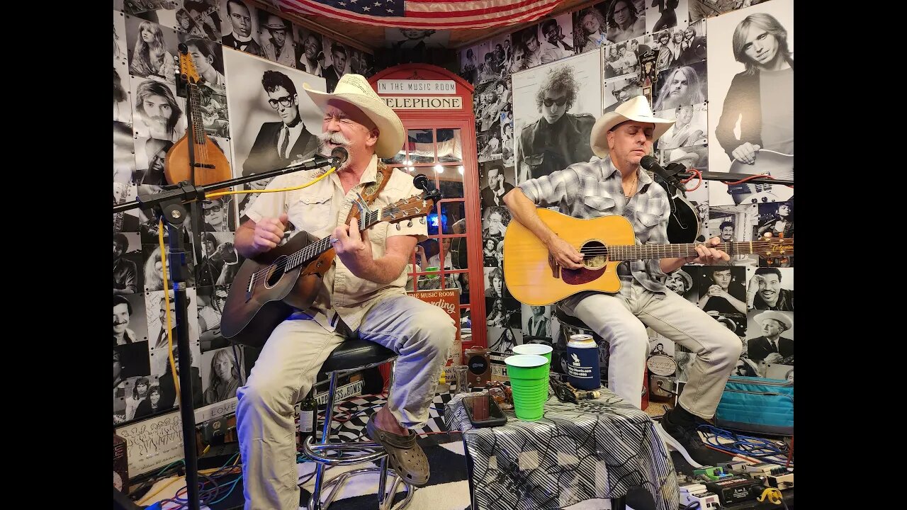 Mike Blakely & Johnny Gringo "Slow Falling Rain" - In The Music Room ...