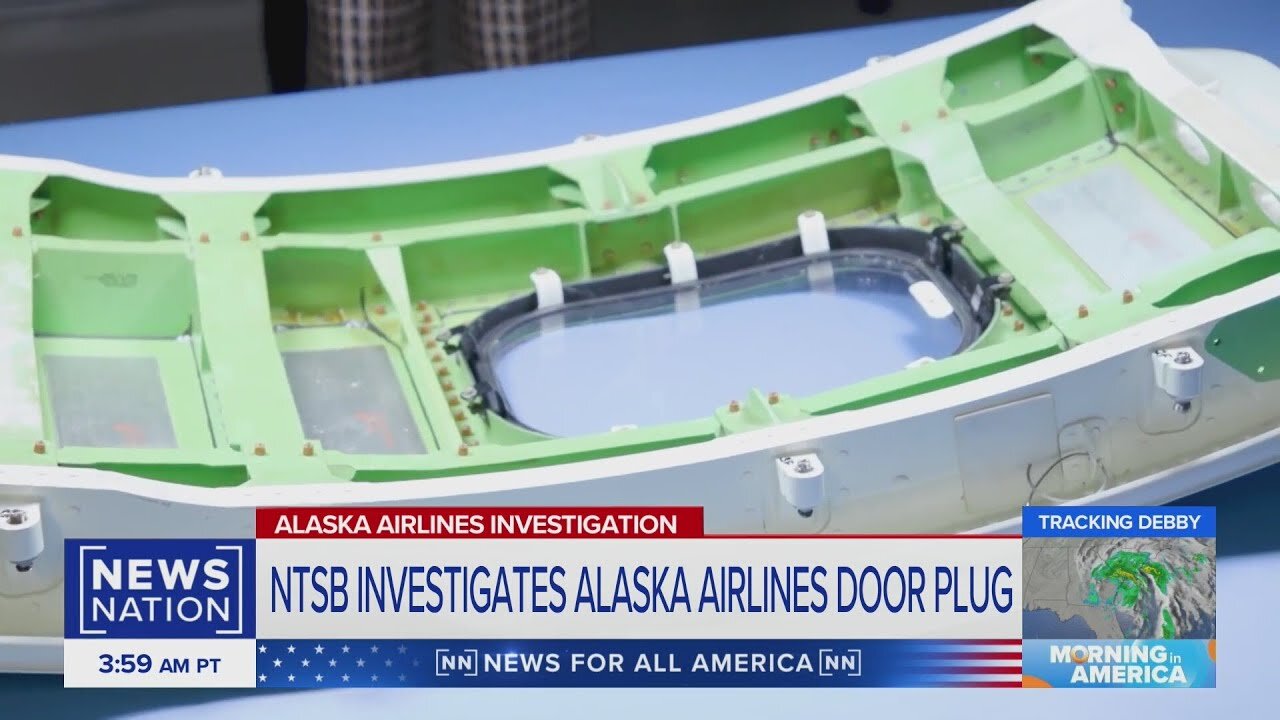 NTSB holds investigative hearing into Alaska Airlines door plug blowout ...