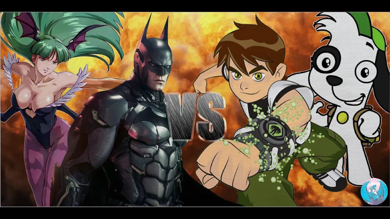 MUGEN - Request - Batman + Morrigan VS Doki + Ben 10 - See Description