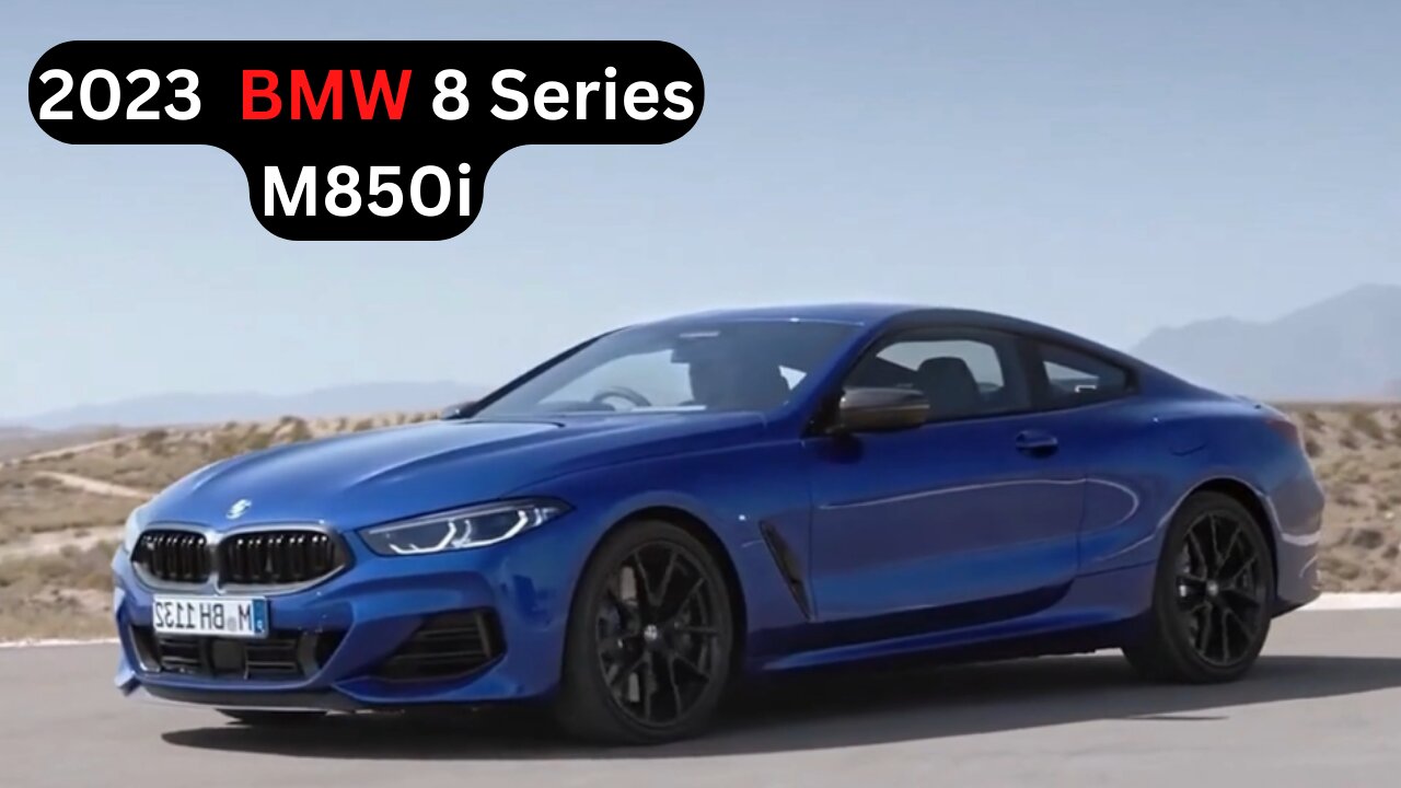 2023 M8 - A Sneak Peak of the BMW's New Driverless Roadster