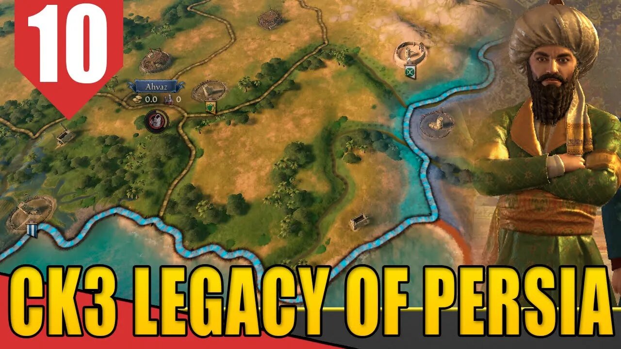 Pedaços do Reino Persa - Crusader Kings 3 Legacy of Persia #10 ...