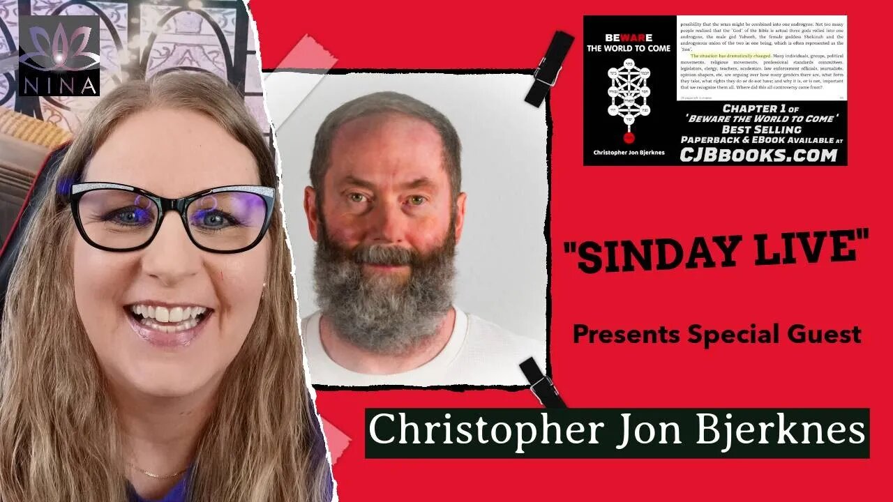 SINDAY LIVE - Special Guest - Christopher Jon Bjerknes - Beware the ...