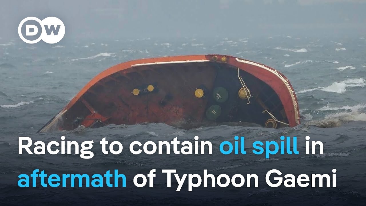How a capsized tanker has caused a devastating oil spill in the ...
