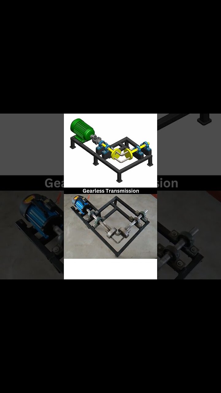 Gearless Transmission using Elbow mechanism