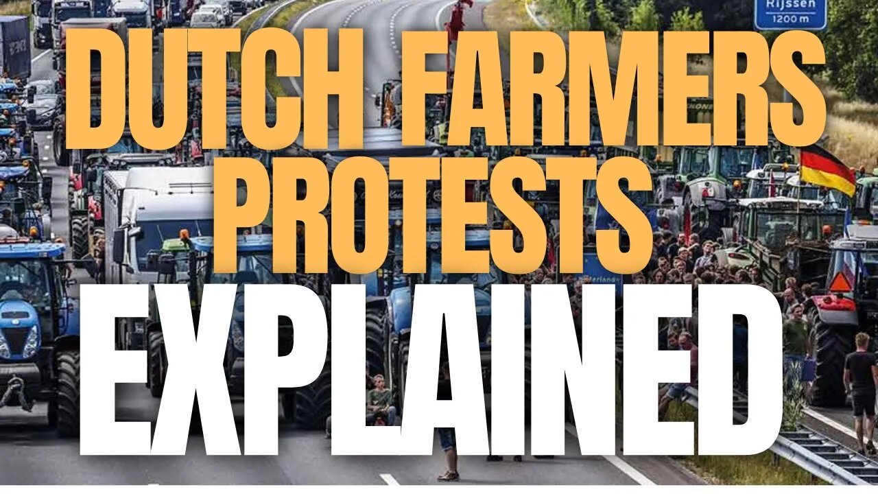 Dutch Farmers Protests Explained | Why Dutch Farmers Spray Manure On ...
