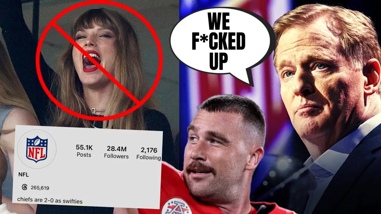 NFL Gets MASSIVE Fan Backlash Over Taylor Swift References On Social ...