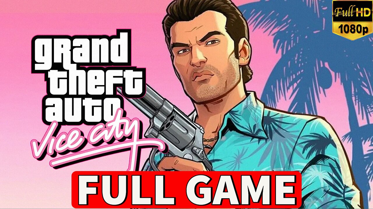 GTA VICE CITY DEFINITIVE EDITION Gameplay Walkthrough FULL GAME [PC] - No Commentary