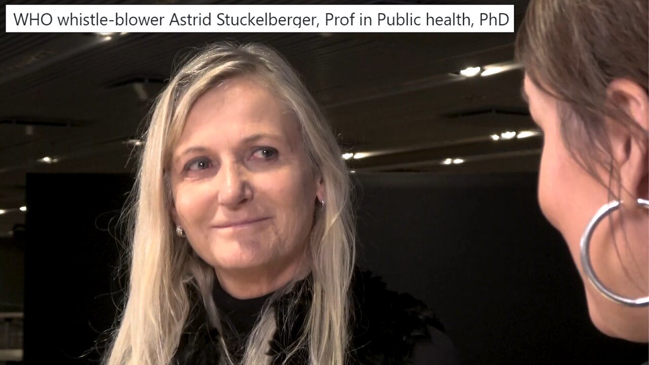Astrid Stuckelberger, Prof in Public health, PhD, interviewed in ...