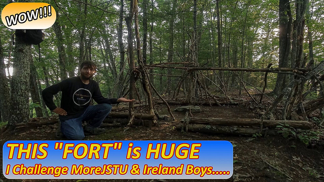 BUILT a Five Star FORT CASTLE on Top of a MOUNTAIN