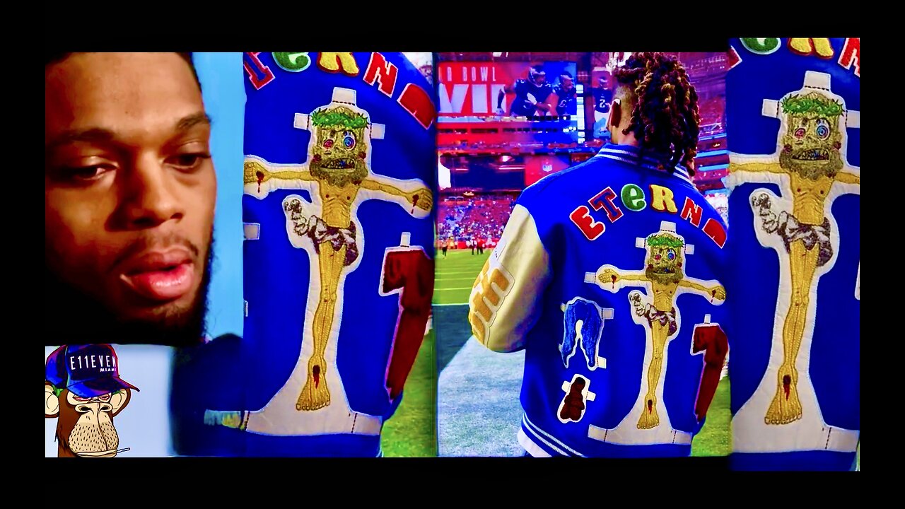 Pfizer Death Jab Sponsor NFL Damar Hamlin Zombie Jesus vs Crackhead ...