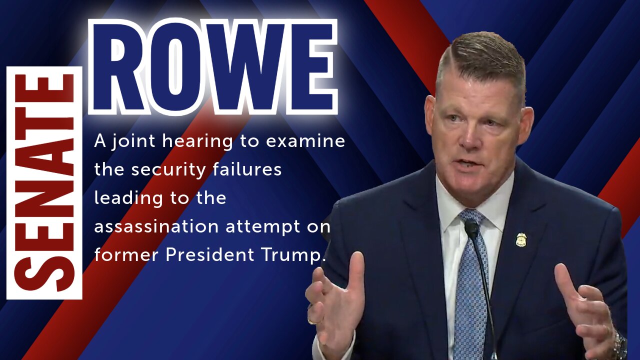 🔴LIVE COVERAGE Senate Hearing ⚖️ Ronald L. Rowe, Jr. Acting Director of ...