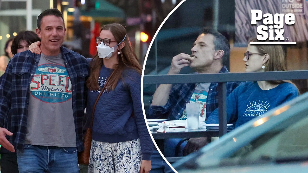 Ben Affleck spends time with his kids in LA as Jennifer Lopez is in a ...
