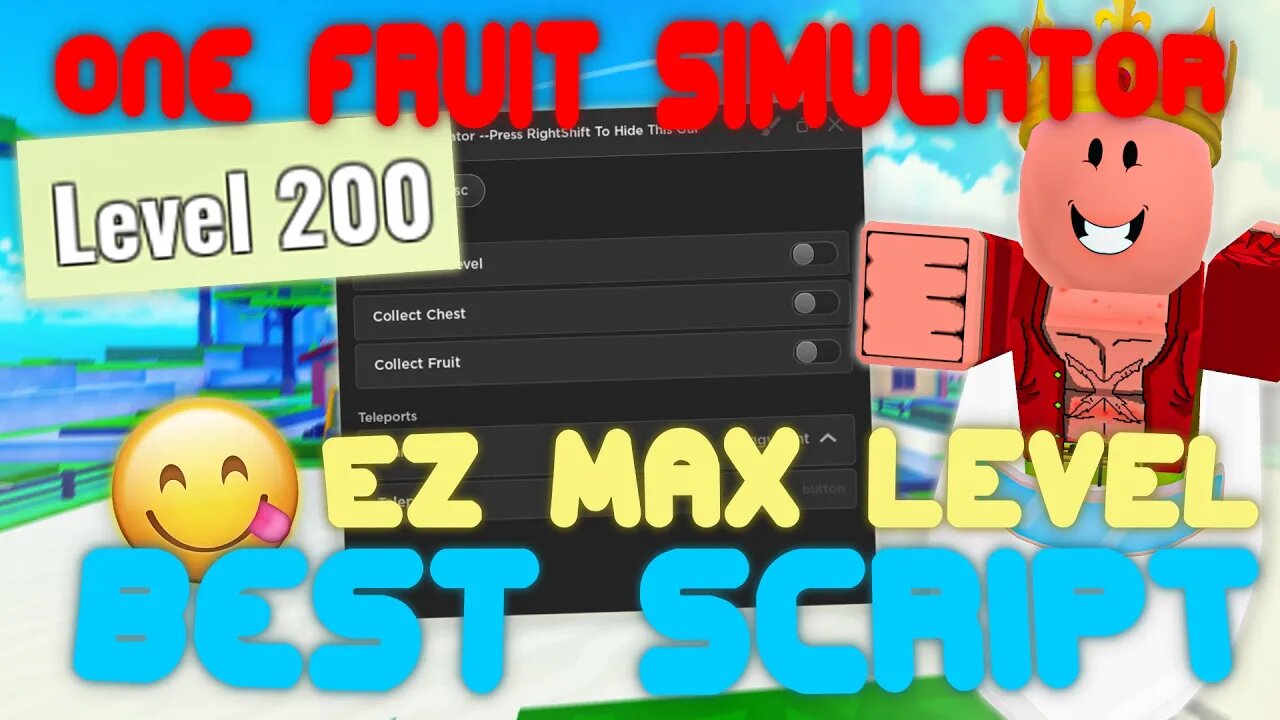 (2022 Pastebin) The *BEST* One Fruit Simulator Script! Max Level, Auto ...