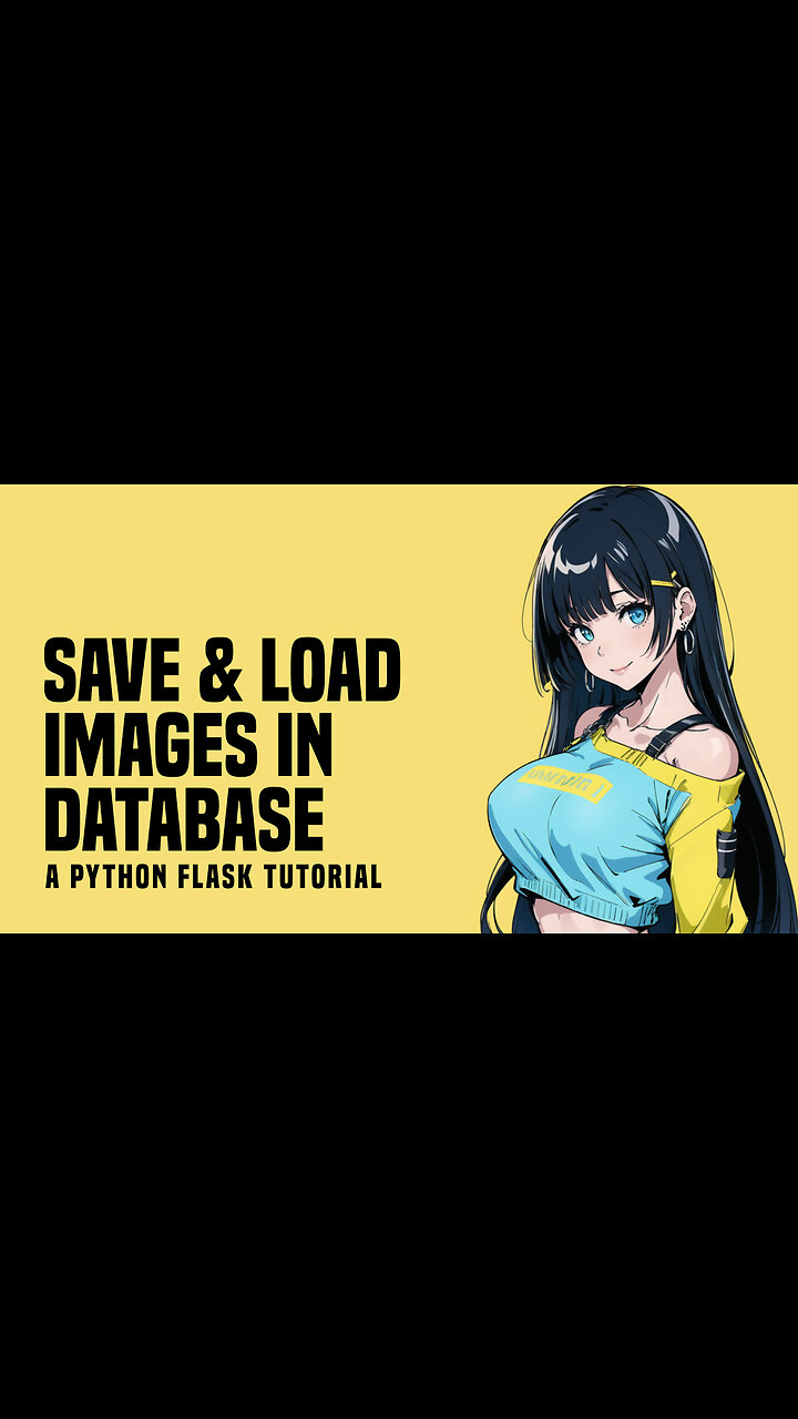 Store And Retrieve Image In Database With Python Flask