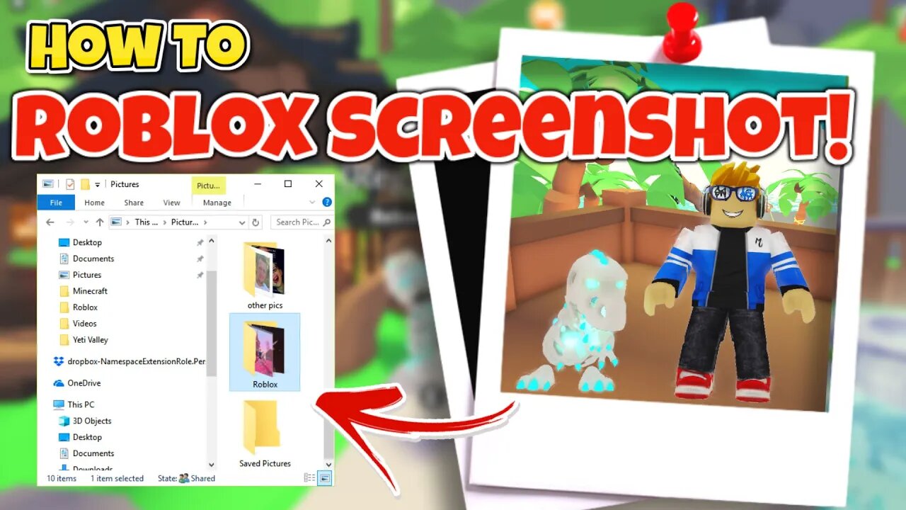 Roblox Screenshots EASY - How To Take a Screenshot in Roblox [Quick ...