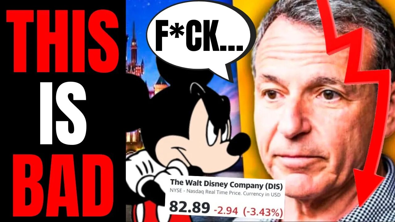 Woke Disney Gets DESPERATE After Stock CRASHES | Leak Possible Sale Of ...