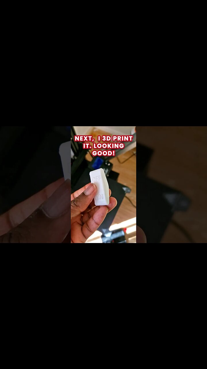 [Part 2] Magnetic Fidget Switch - 3D Printed #short #stressrelief #fidget