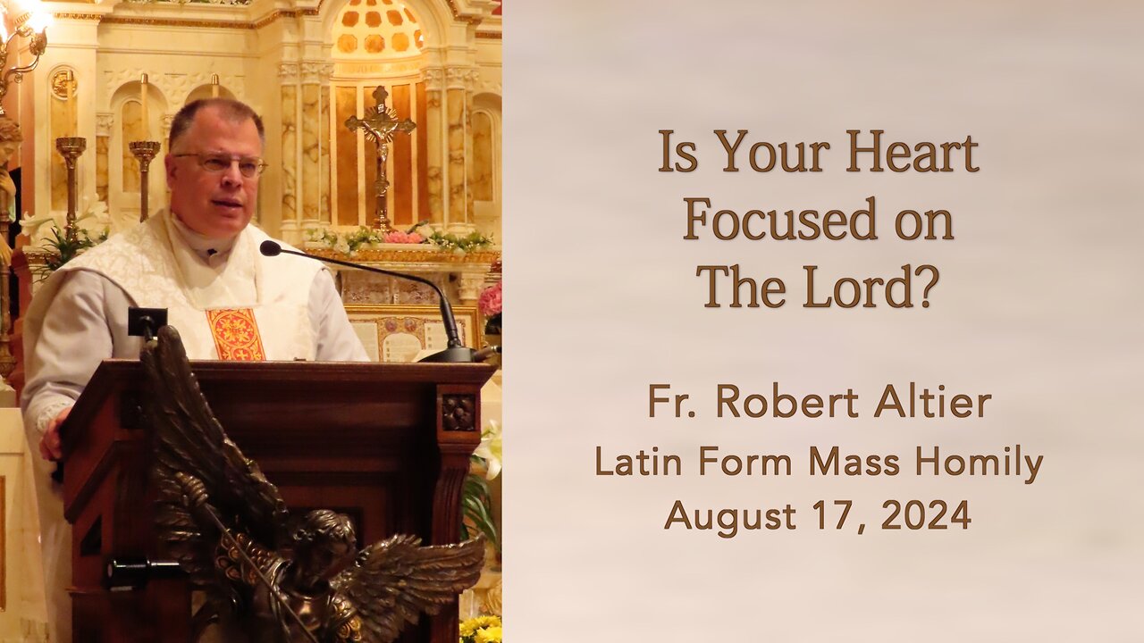Is Your Heart Focused on The Lord?