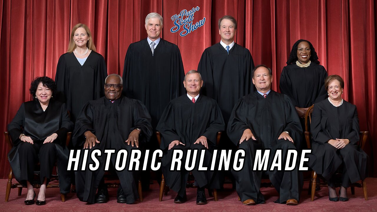 Pastor Scott Show - Supreme court ruling changes everything?
