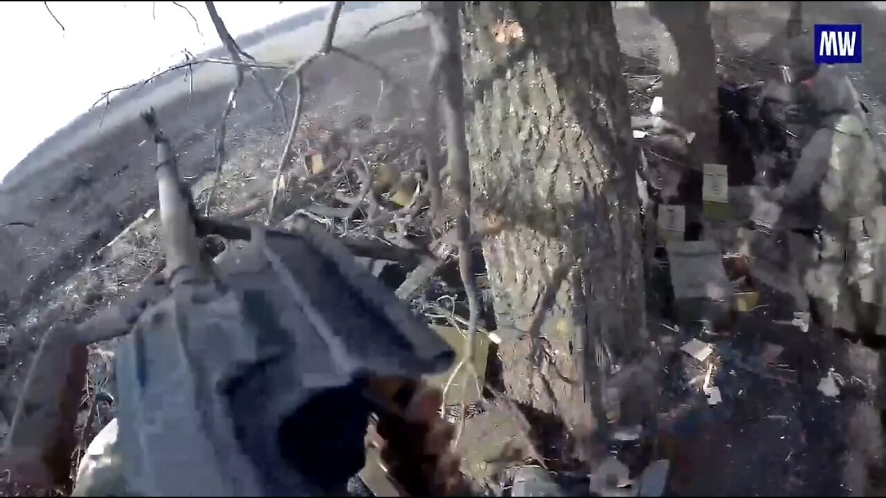 Combat battle footage of the assault squads of Russian Airborne Forces ...