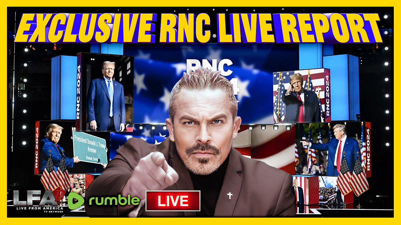 Mike Crispi Exclusive Live Report From The RNC Convention Floor | The ...