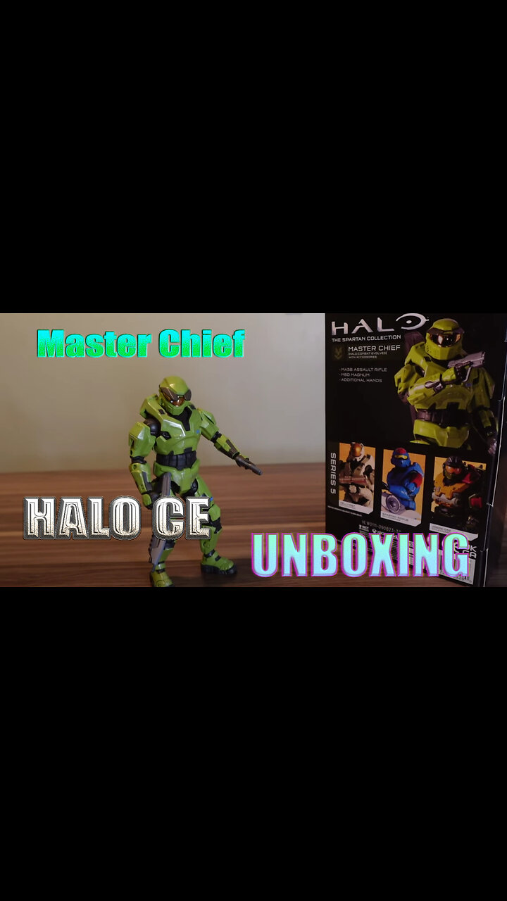 ASMR Master Chief: Halo CE Unboxing