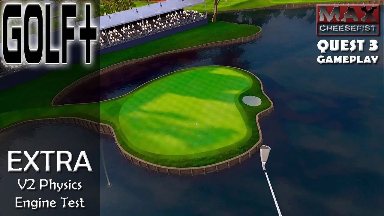 GOLF+ // EXTRA: V2 Physics Engine Test // QUEST 3 Gameplay
