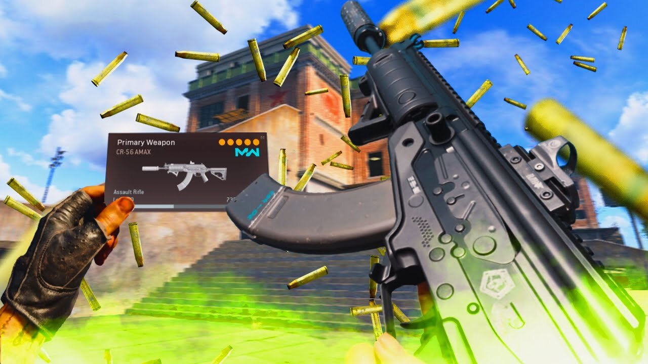 My First Time Using The Legendary CR-56 AMAX in Warzone Season 6 🤯(CR ...