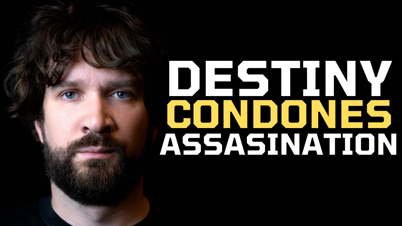 Destiny UNHINGED Tirade on X Post Assasination Attempt on Fromer ...