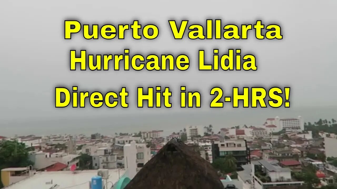 BREAKING! Major Hurricane Lidia to Hit PTV Coast during Our Retire ...
