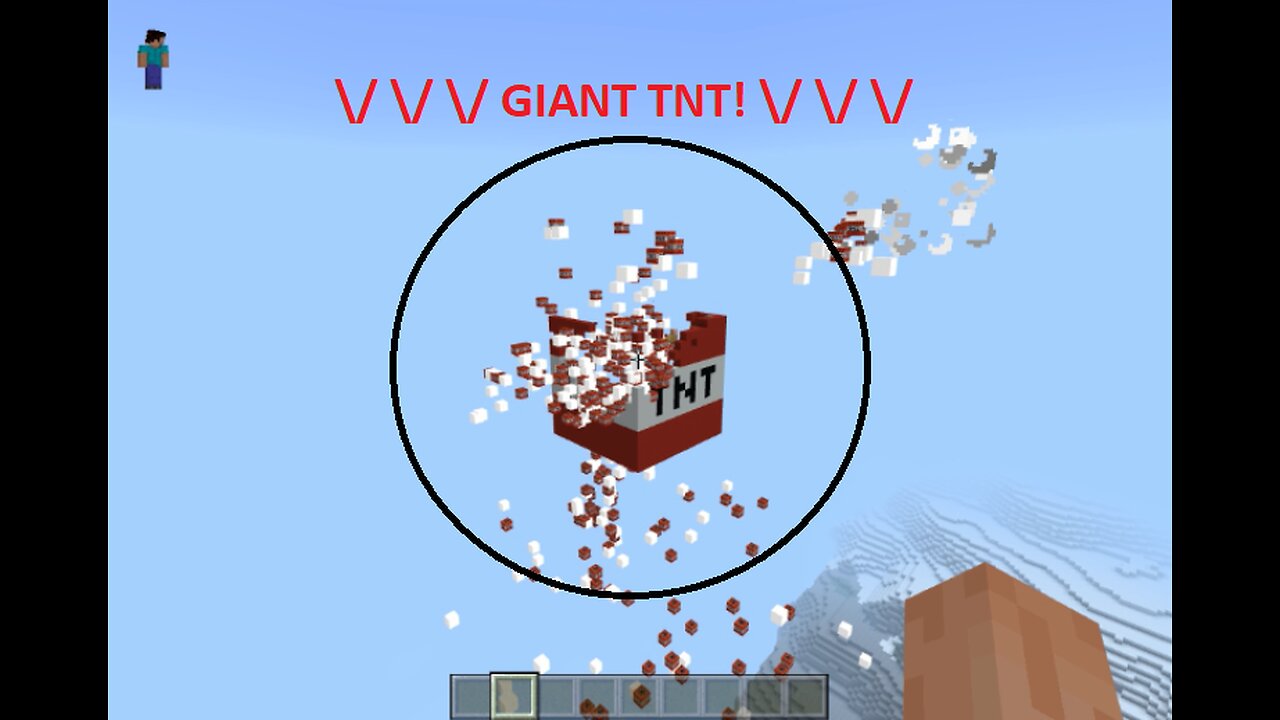 GIANT EXPLODING TNT!!!