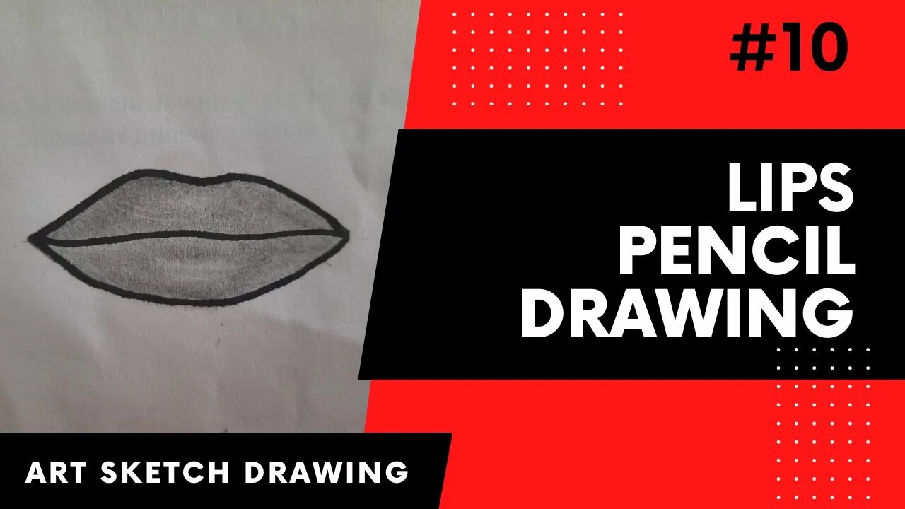 Lips Drawing Tutorial for Beginners ll Lips Drawing Tutorial Step by ...