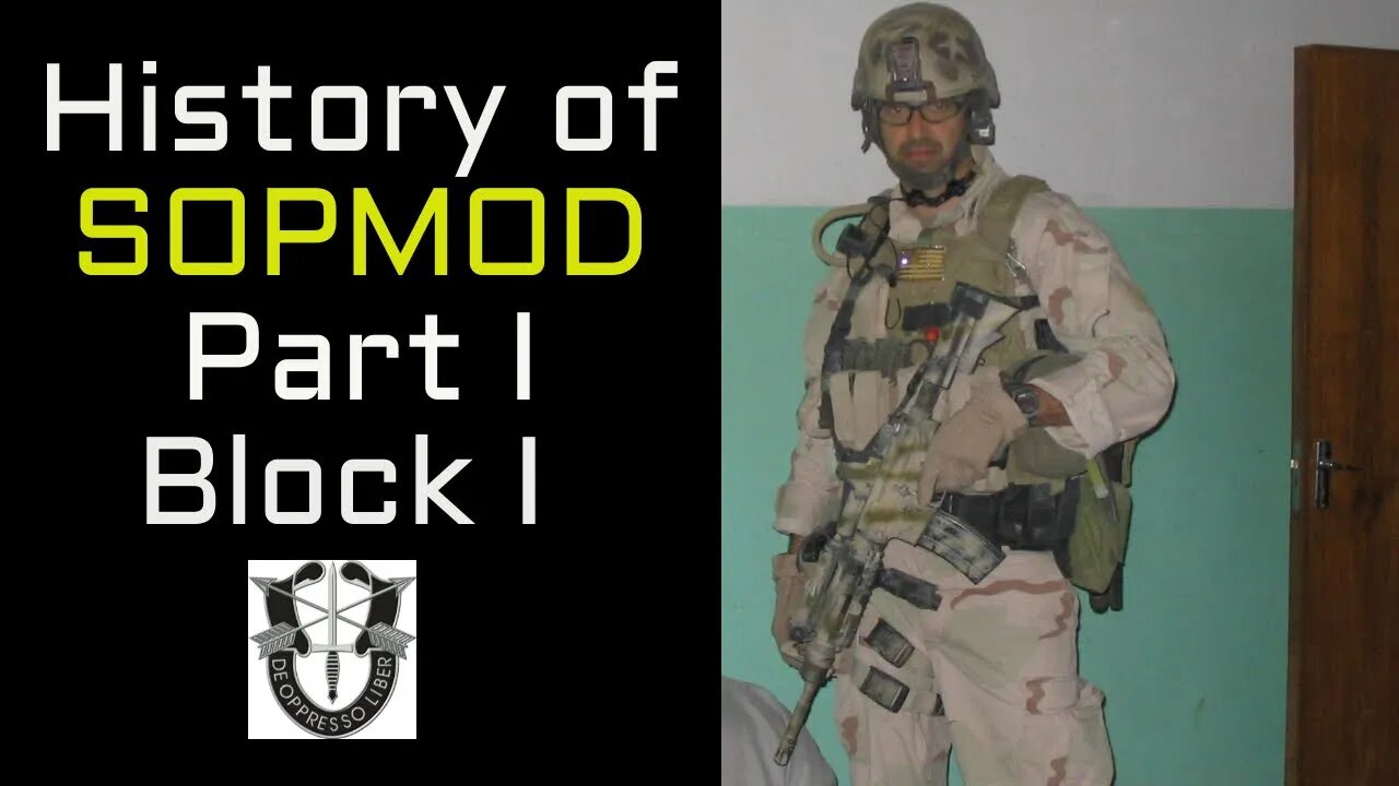 History of SOPMOD BLK I, an in-depth, first-hand account of its use in ...